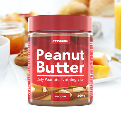 Prozis, Peanut Butter 100% naturelle, Smooth, 500g. – Le Healthy Store